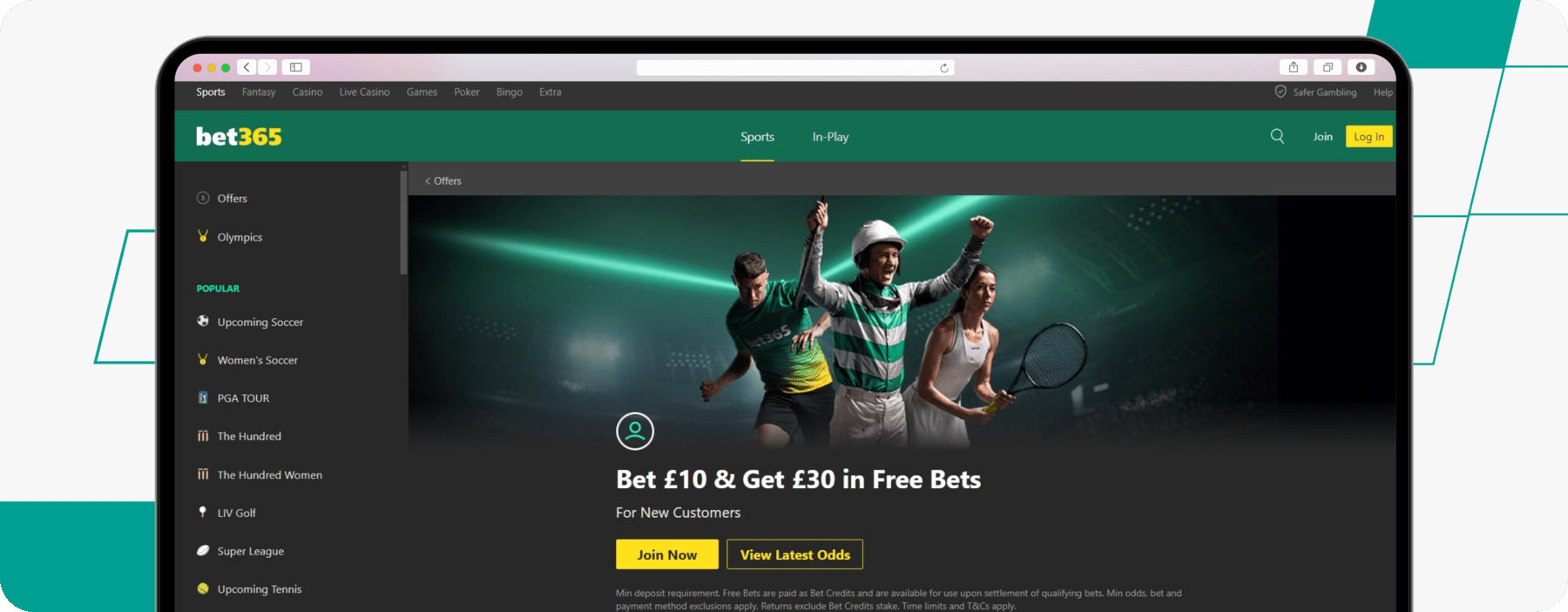 bet365 - Bet £10 Get £30 Welcome Offer (2024) bet365 - Bet £10 Get £30 Welcome Offer (2024)