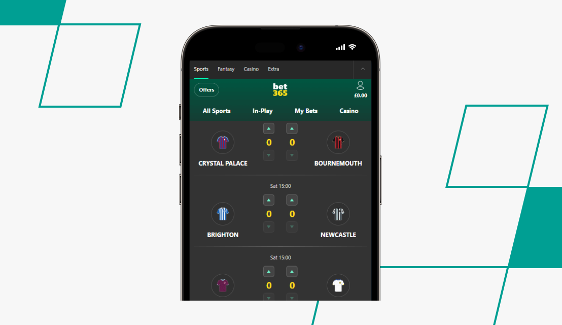 bet365 6 Scores Challenge | Free to Play - Win up to £250,000